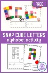 Snap Cube Letters – Fun Early Learning
