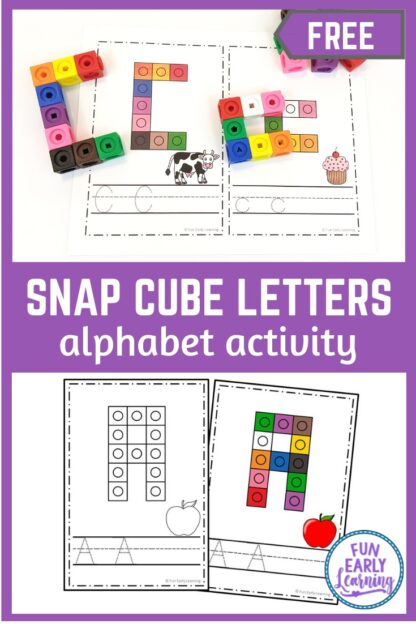 Snap Cube Letters – Fun Early Learning