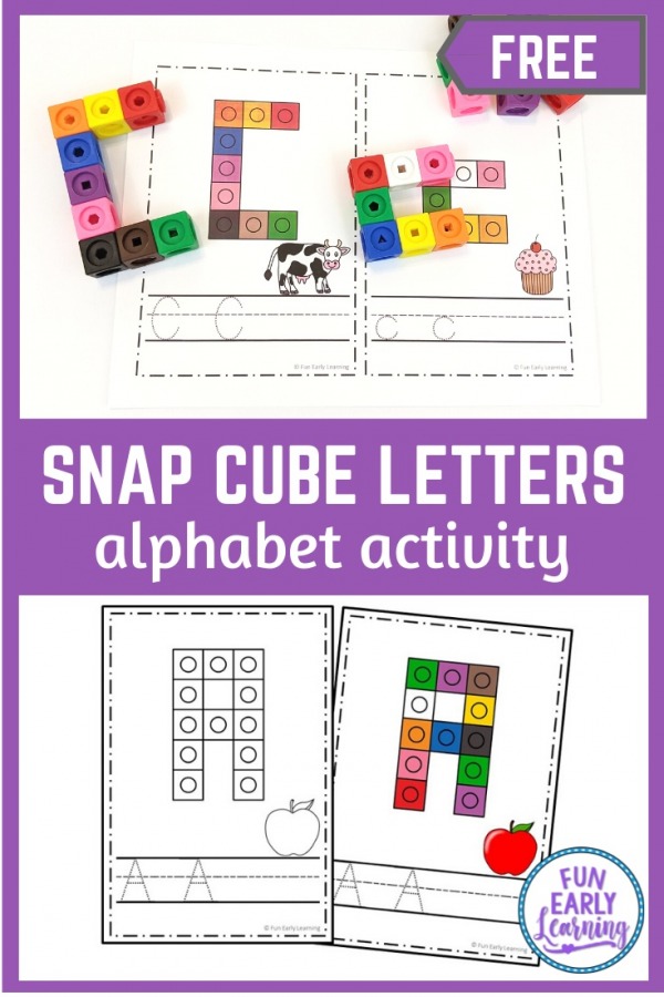 Snap Cube Letters – Fun Early Learning
