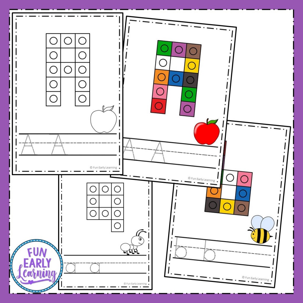 Snap Cube Letters – Fun Early Learning