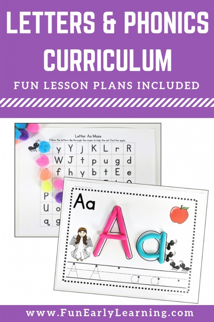 Letters and Phonics Alphabet Curriculum – Fun Early Learning