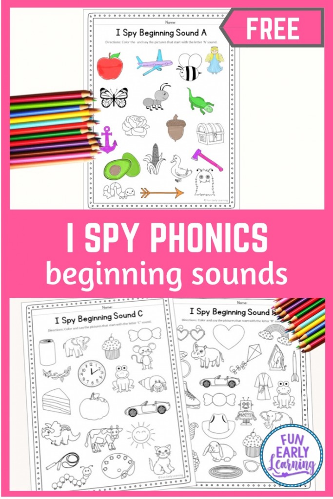 I Spy Beginning Sounds – Fun Early Learning