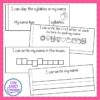 Editable Name Books Name Writing Activities for Preschool – Fun Early ...