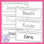 Editable Name Activities Preschool and Kindergarten – Fun Early Learning