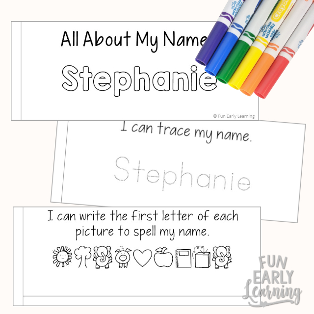 Writing Name Practice – Fun Early Learning