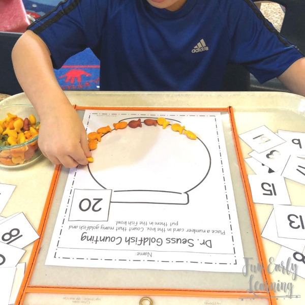 Dr Seuss One Fish Two Fish Activities – Fun Early Learning
