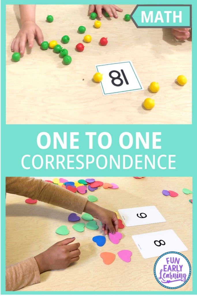 What is a One to One Correspondence – Fun Early Learning
